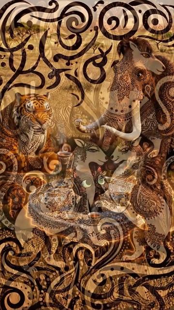 Мультик про искусство: Роспись хной "Арабеска"