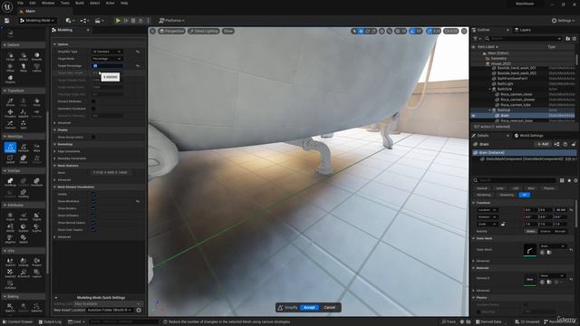 9. Geometry Optimization in Unreal Engine