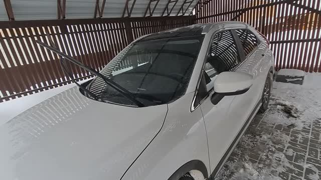 Выбрал зимние дворники на Mitsubishi Eclipse Cross 2022 г.в.