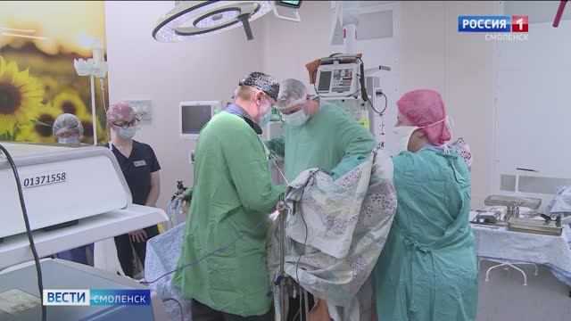 Смоленский онкодиспансер начал проводить первые высокотехнологичные операции