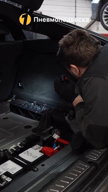 Трудовые будни: ремонт пневмоподвески бмв 7 г12, бмв гт г32, бвм х5 г05 #ремонтпневмоподвески