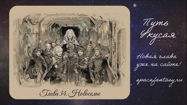 Путь Укусая - Иллюстрированная фэнтези повесть - Глава 34 - Новоселье