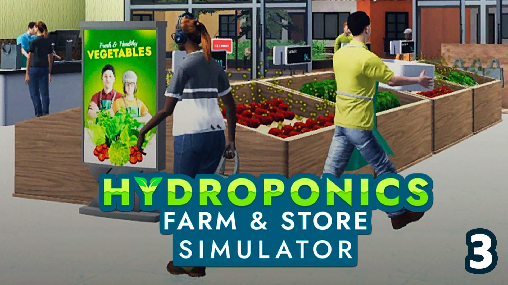 Дубовые Листья и Салат Айсберг ► Hydroponics Farm and Store Simulator #3
