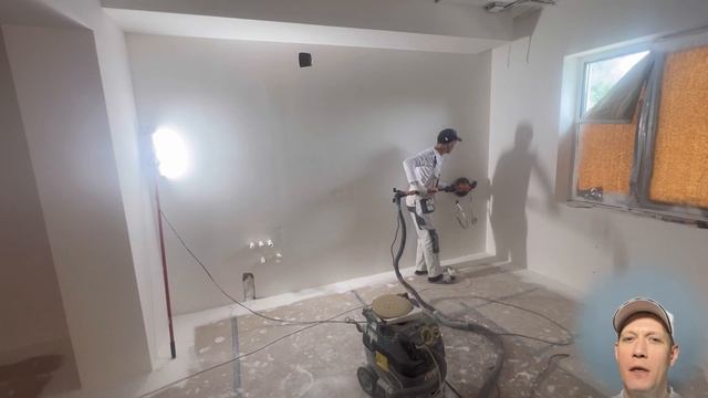 Финишная шлифовка под проявочный свет перед покраской