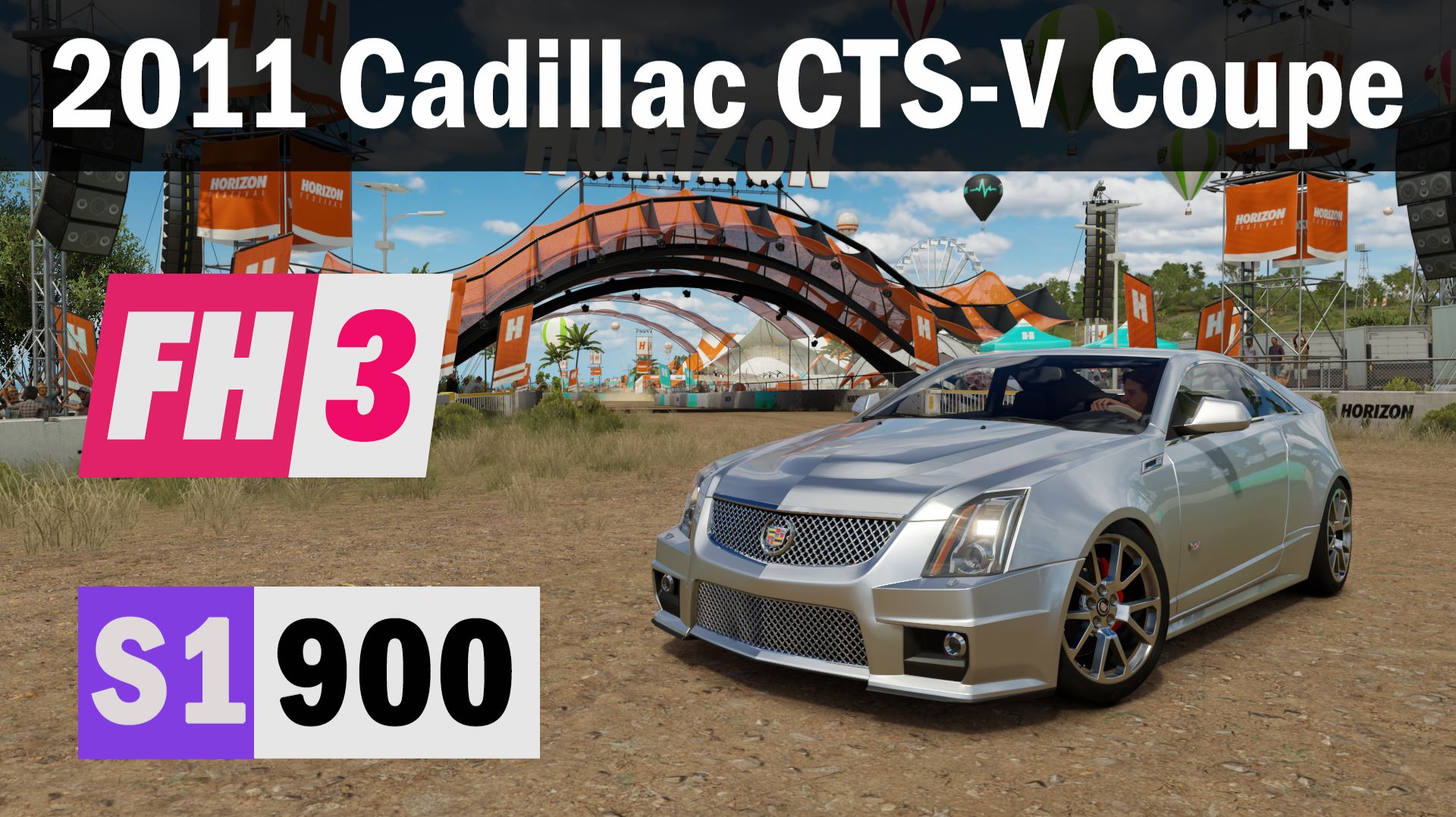Forza Horizon 3 - 2011 Cadillac CTS-V Coupe, Race