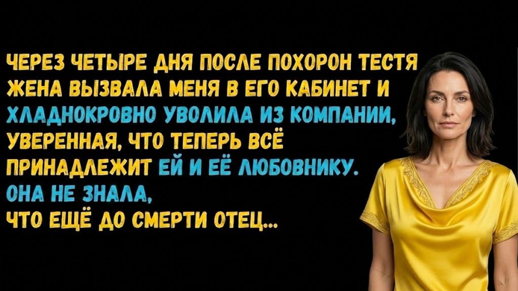 Истории из жизни: Жена уволила меня ради любовника, не зная главного /Аудиорассказы  /рассказы