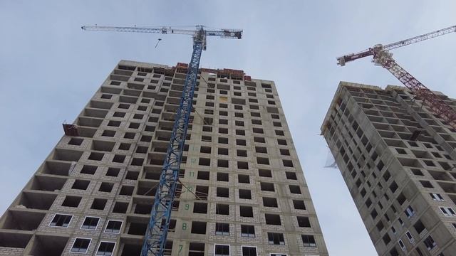 ЖК Лесная симфония — съёмка с воздуха февраль 2026