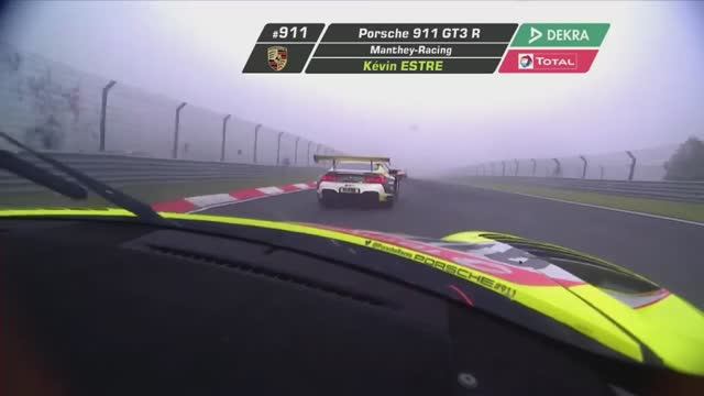 911 Manthey Racing 24-часовой перезапуск на Нюрбургринге до финиша