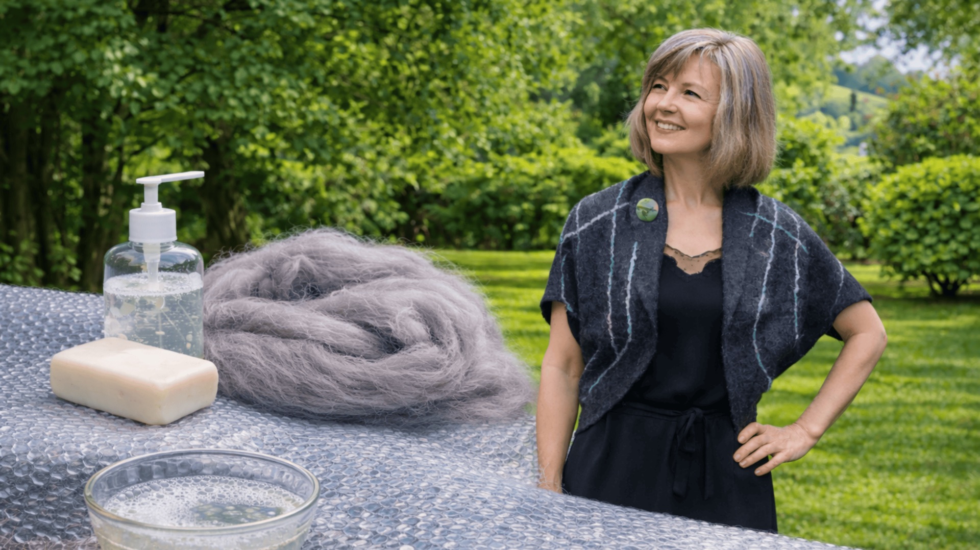 Как свалять болеро без шаблона