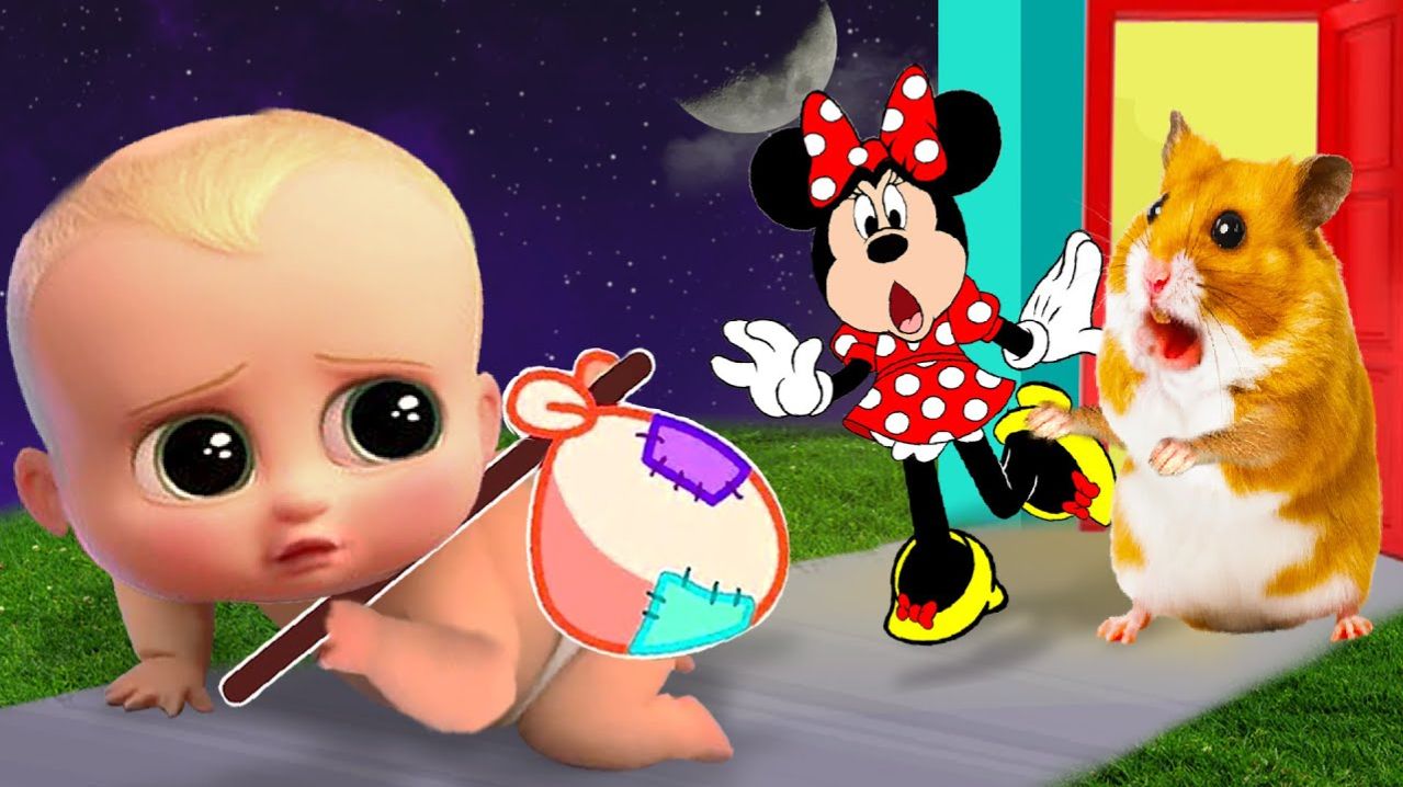 Пожалуйста, не уходи! Хомяк притворяется, что играет с Бро, прости, Минни! ｜ Жизнь домашних питомцев