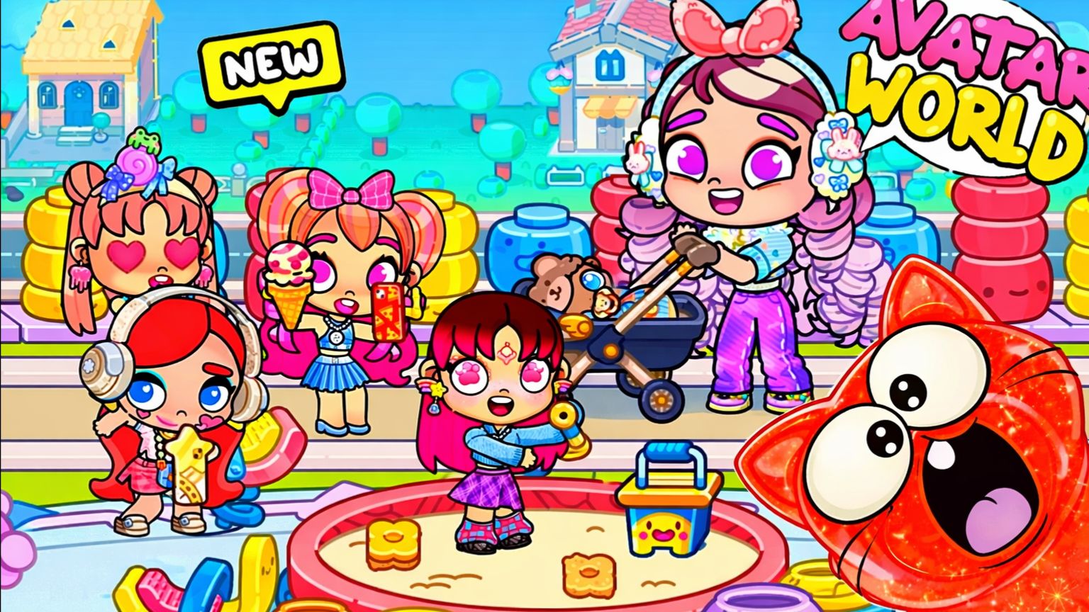 Первая прогулка с Пелдунчиком и требования чучунь 😃/❤️AVATAR WORLD СЕМЕЙНЫЕ ИСТОРИИ❤️