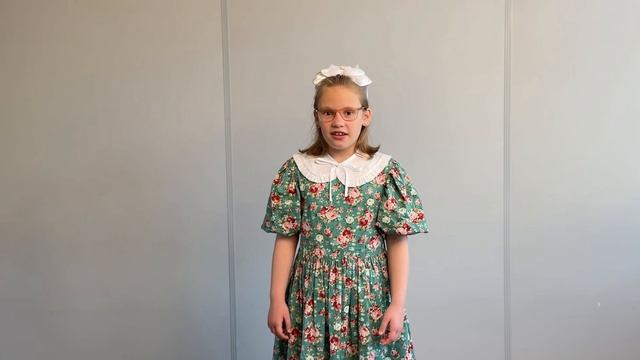 М.Е. Салтыков-Щедрин "Кисель", исполняет Ариана Кухарская