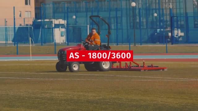 Щетки для газона TOSS AS-1800 и AS-3600