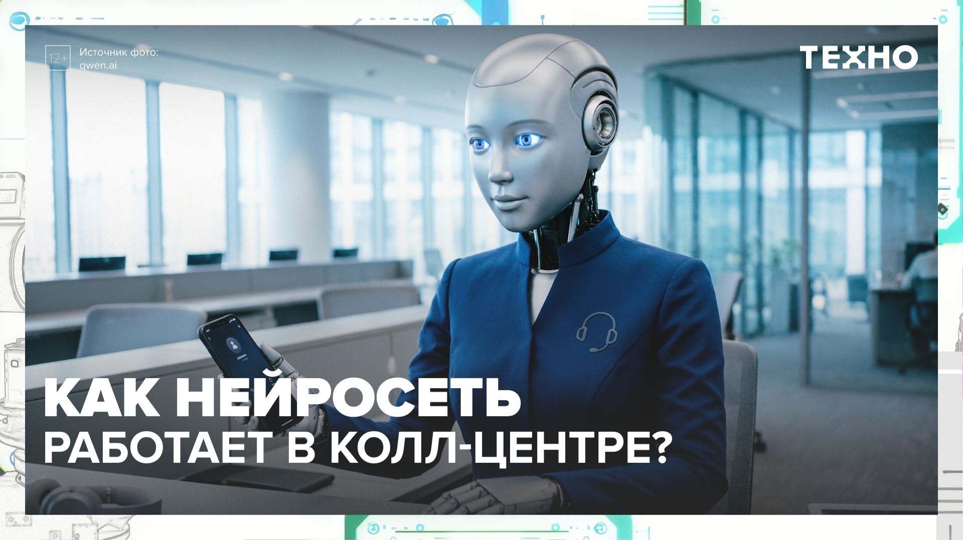 Как нейросеть работает в колл-центре? | Техно — Москва 24 | Контент