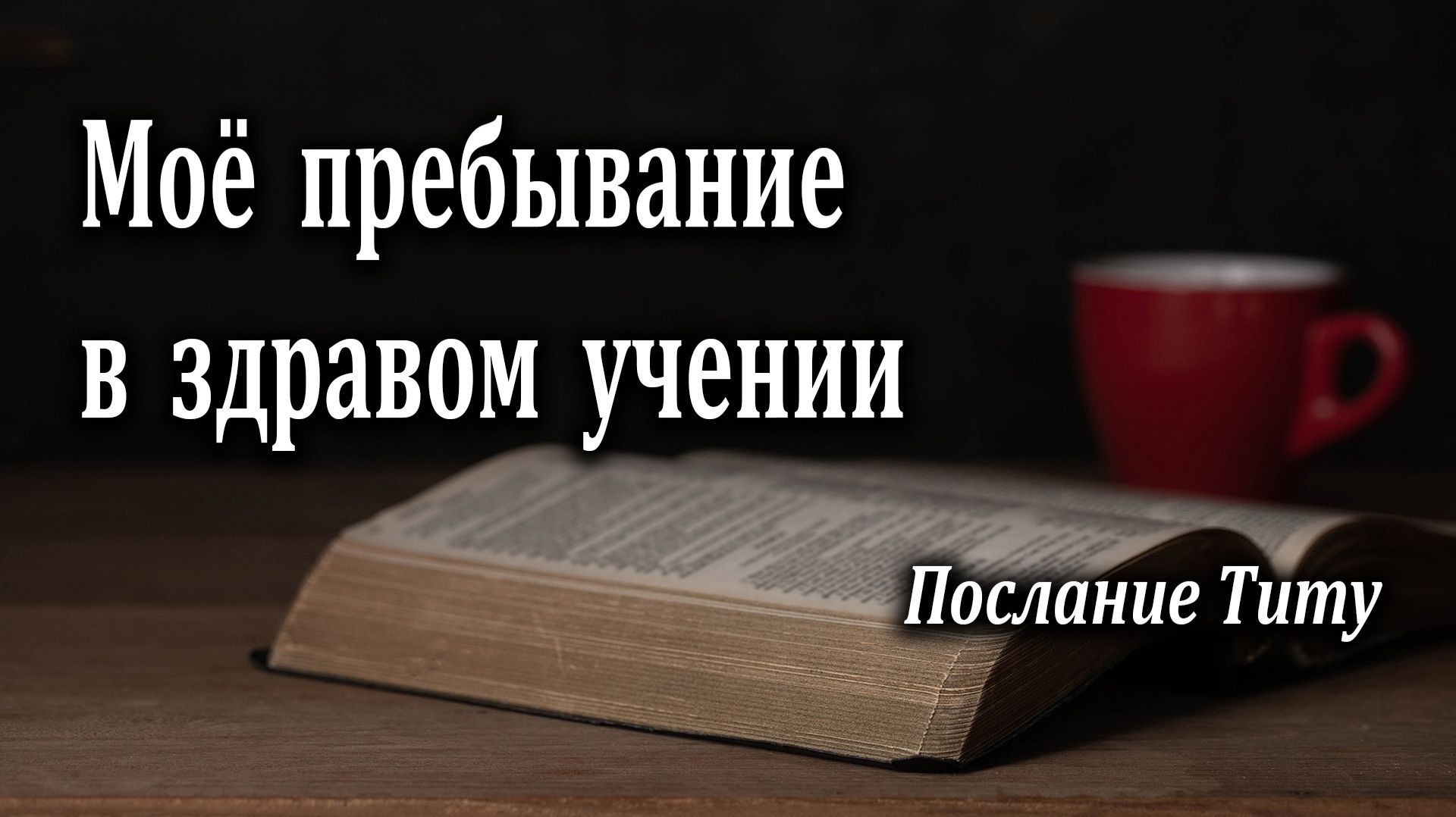 09.06.2024 "Моё пребывание в здравом учении" Левшин Денис