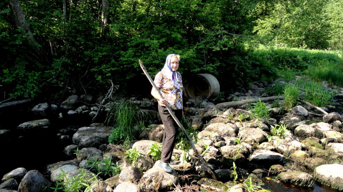 Шесть километров пешком ( Из архива )