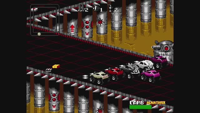 Sega Mega Drive Rock n Roll Racing на ПК без виндовс