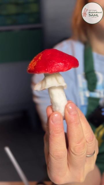 Мастер-класс: ватный мухоморчик