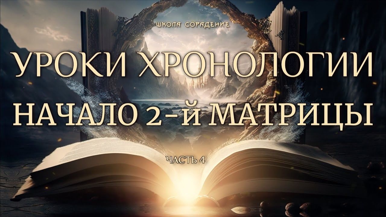 Вторая матрица. Начало. Хронология. Часть 4.
