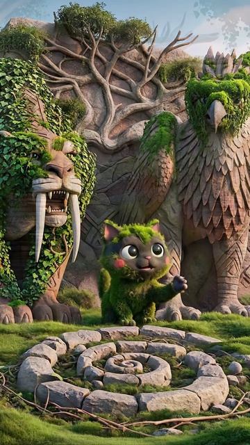 Мультик про искусство: Ландшафтная скульптура