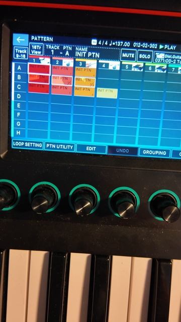 Roland O6. AC DC  Thunderstruck   первая часть