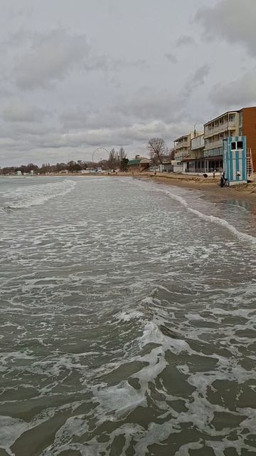 Анапа,февраль, отголоски шторма