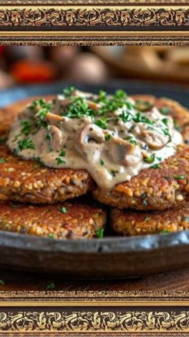 Постные котлеты из гречки