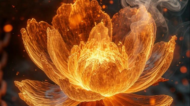 Сияние пепла. Автор стихов. Музыка, клип и голос ИИ.