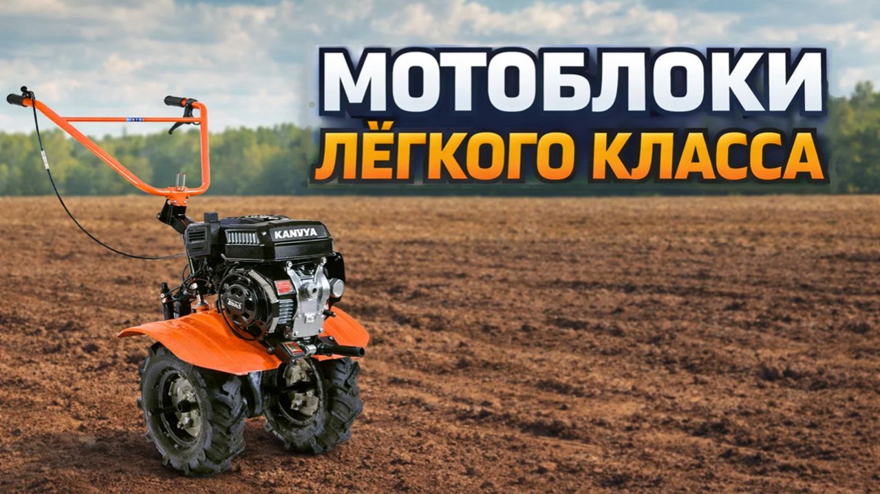 Топ-5. Лучшие бензиновые мотоблоки лёгкого класса