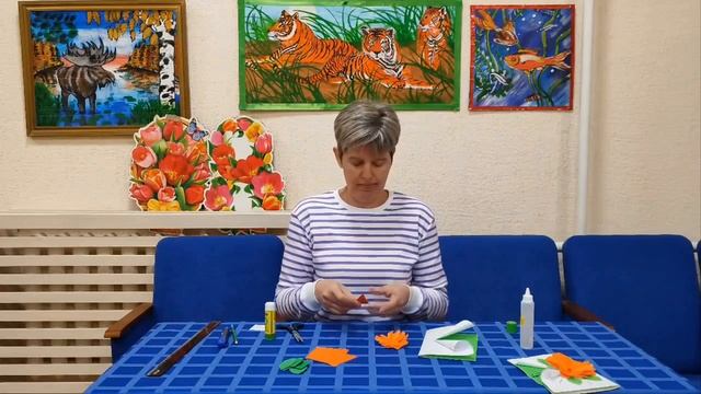 Мастер класс "Подарок к 8 Марта" Кочкинский СК