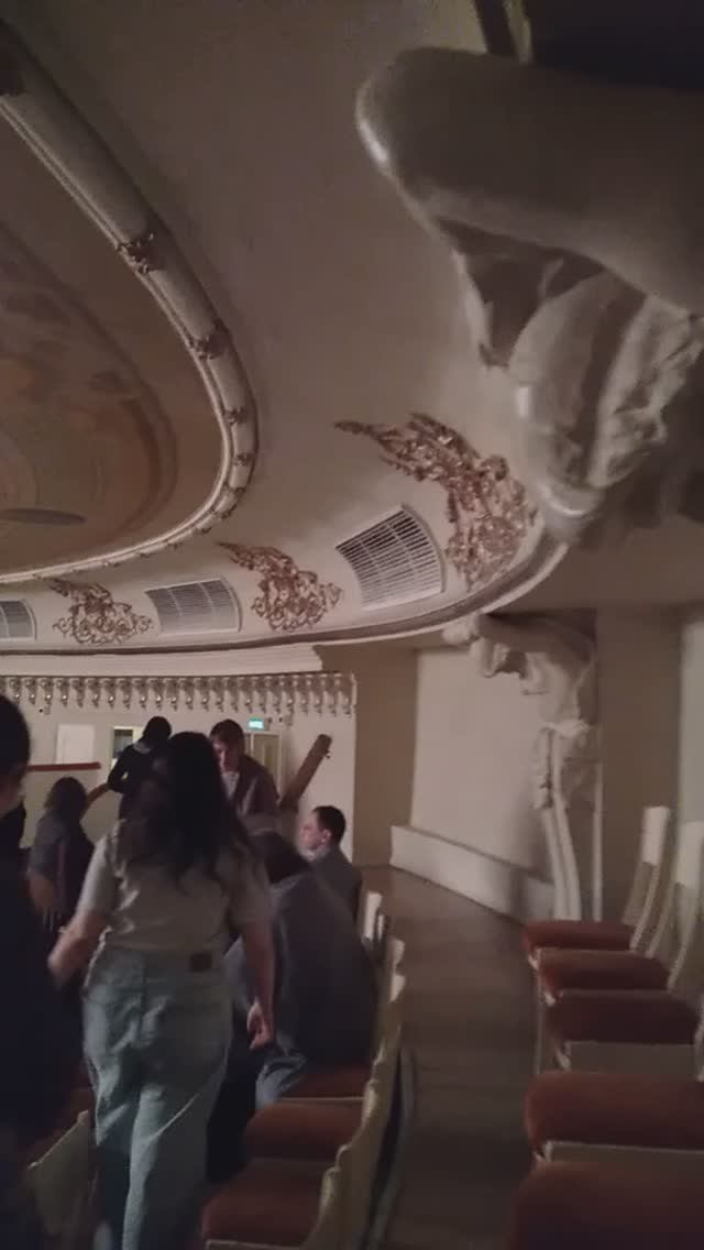 Михайловский театр. 3-й ярус, 3-й ряд 😋