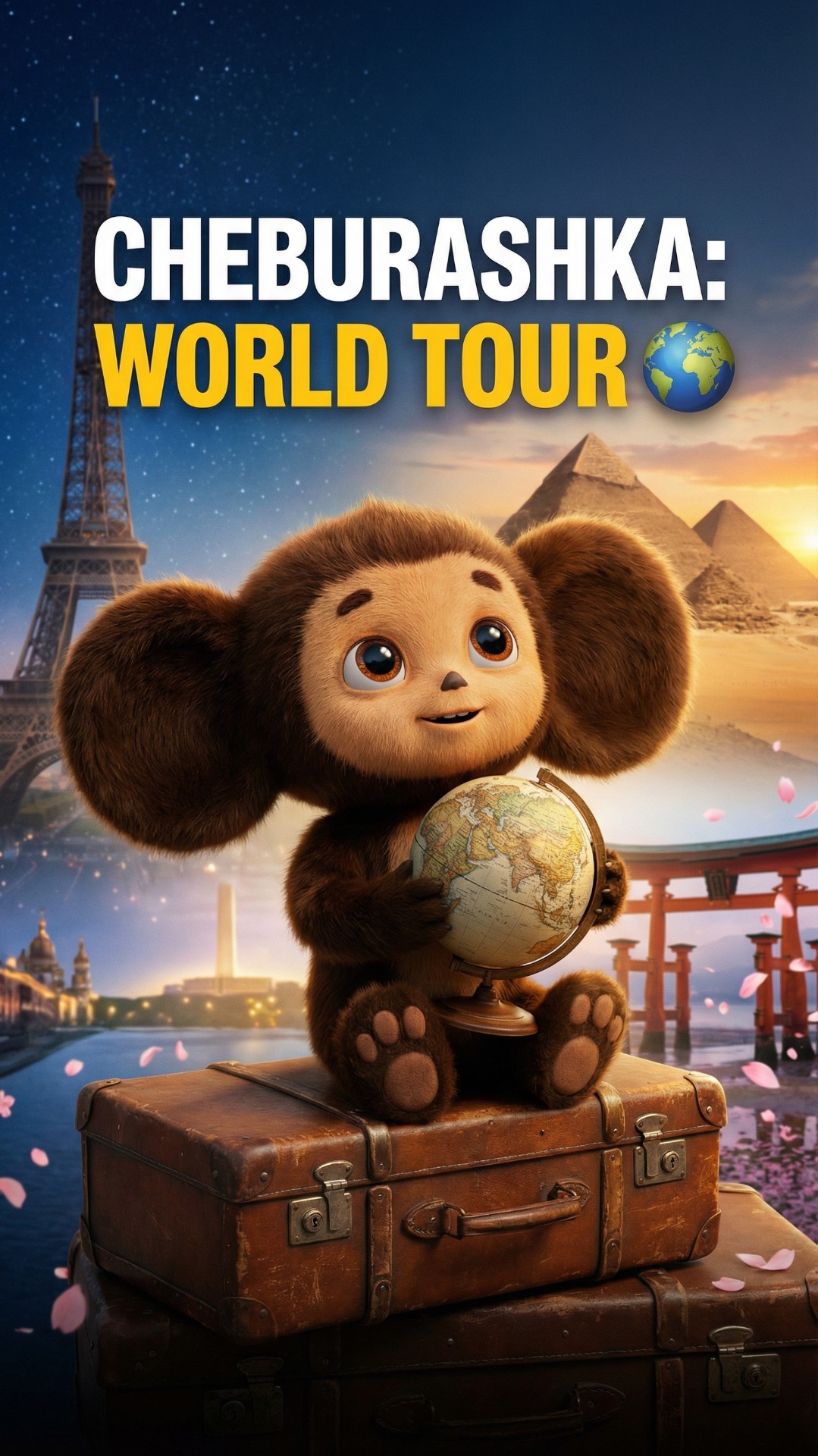 CHEBURASHKA: WORLD TOUR🌍