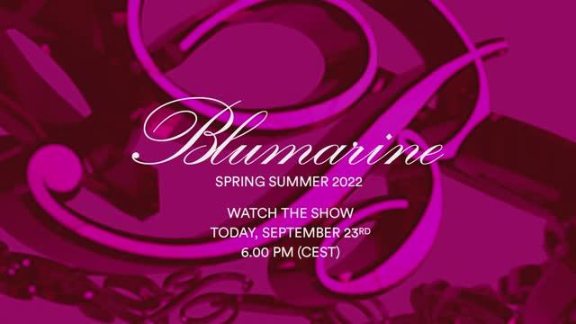Показ женской коллекции Blumarine весна-лето 2022