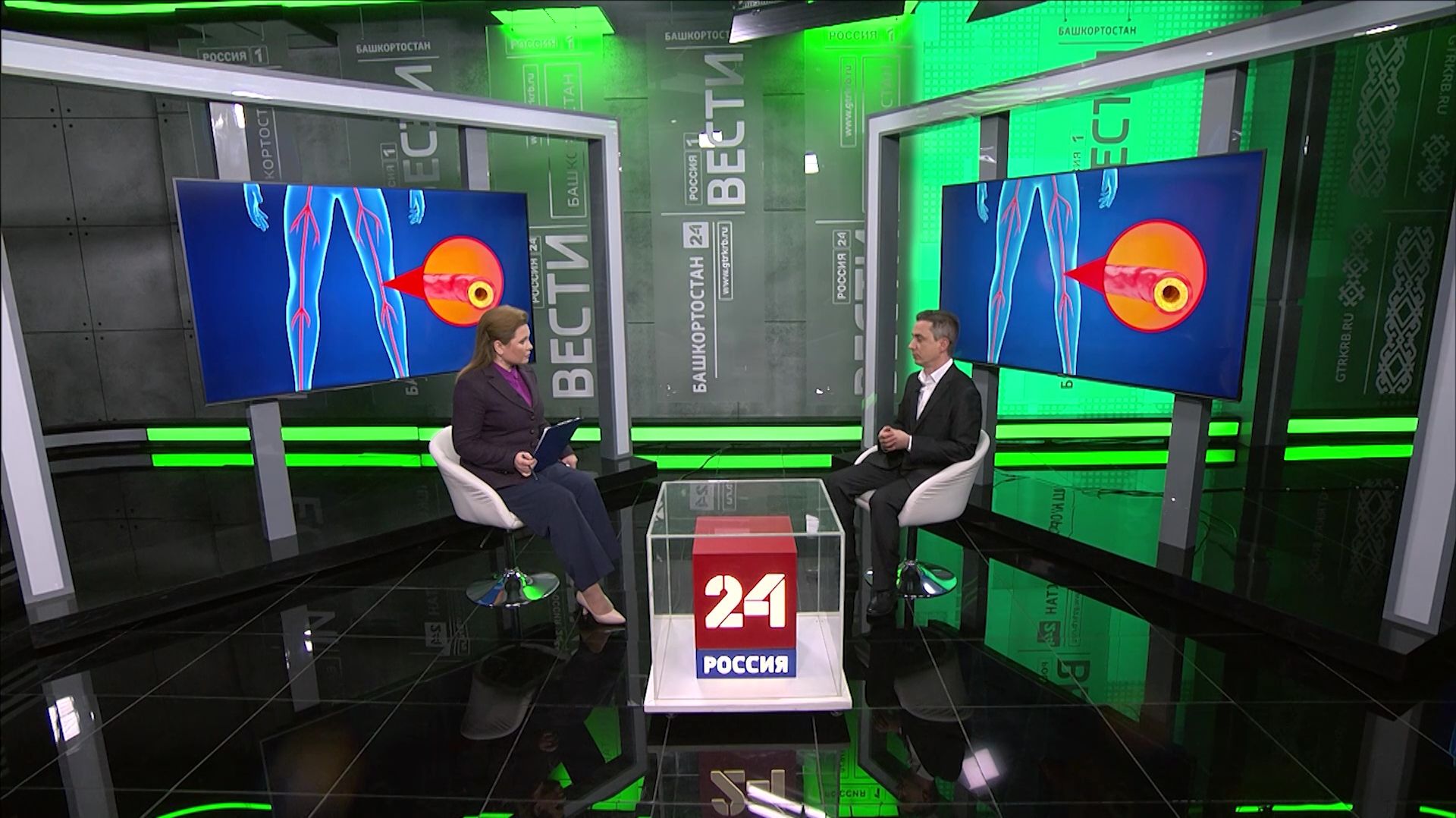 В программе «Здоровая среда» поговорили об ишемии