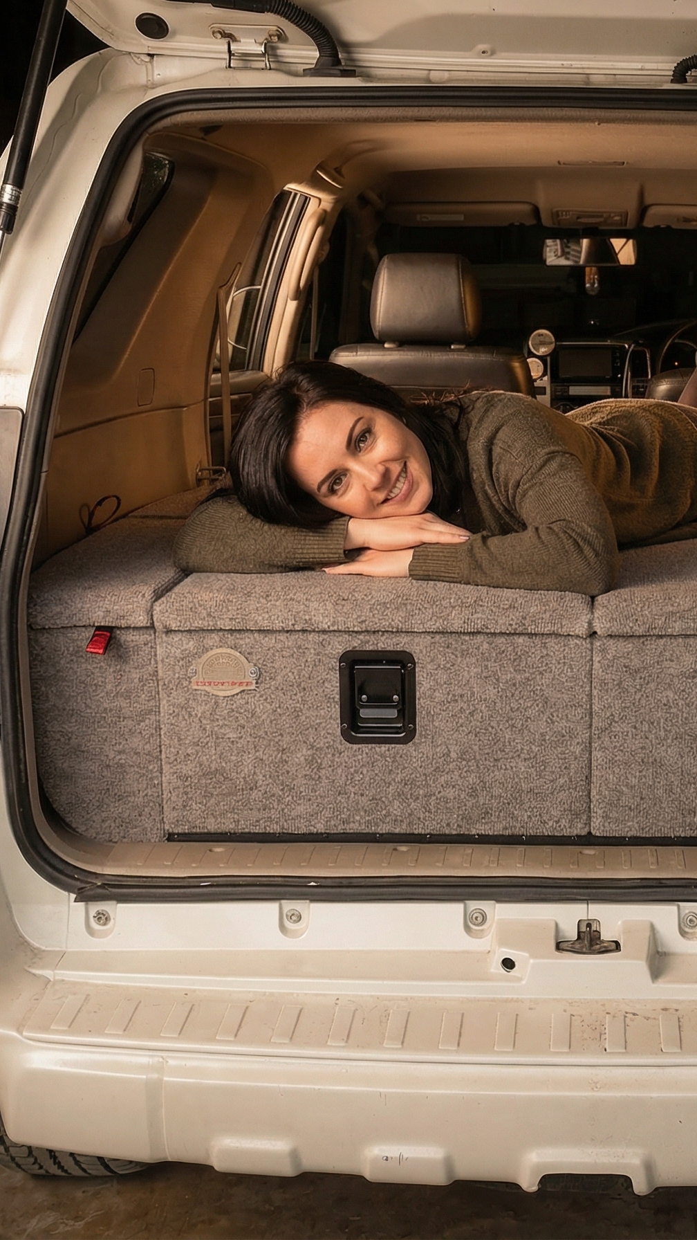 Toyota Surf 215 - автоспальник с большими ящиками от мастерской #spalnik4x4 🌆 Владивосток