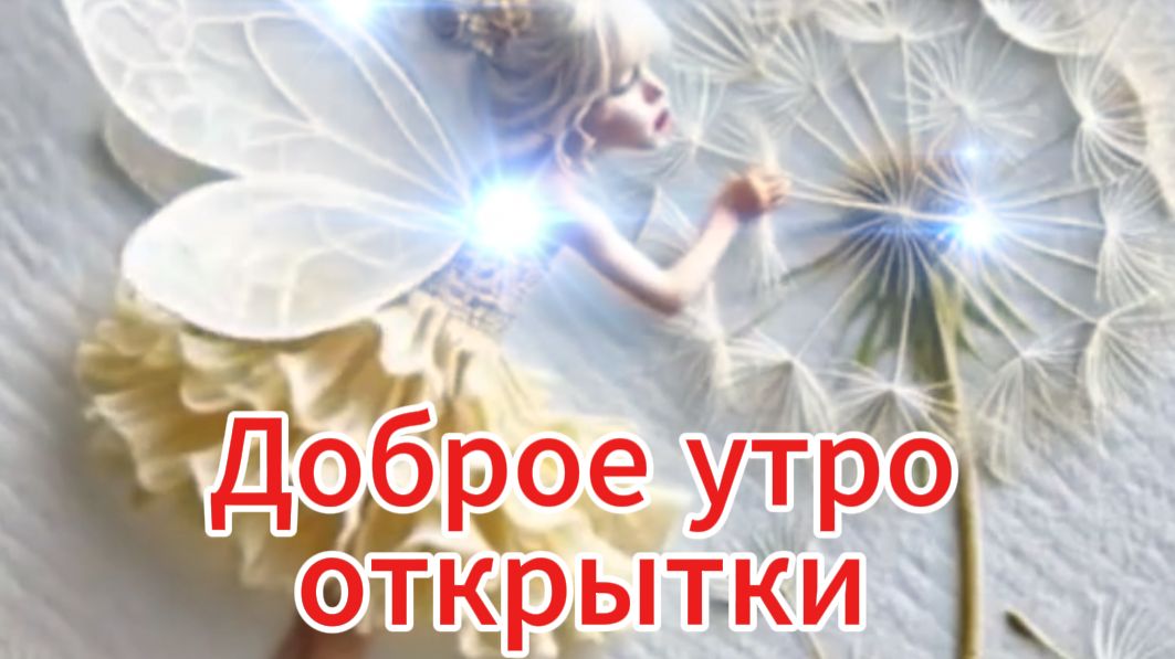Доброе утро: открытки с пожеланиями добра ✨🌸
