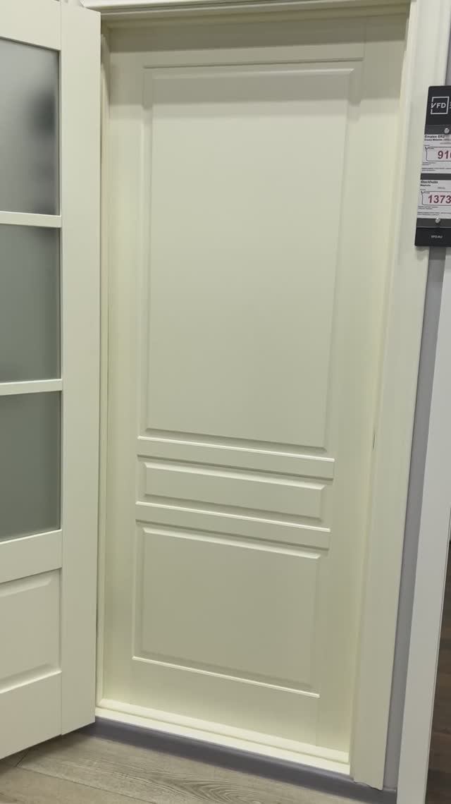 Межкомнатная дверь ВФД Stockholm Magnolia. ВЛАДИМИРСКАЯ ФАБРИКА ДВЕРЕЙ.