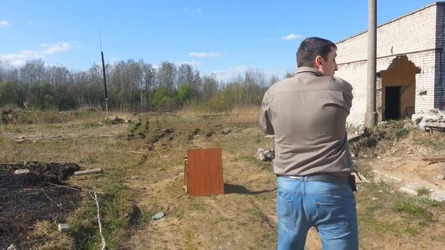 травматический пистолет гроза-02,стрельба  разными боеприпасами