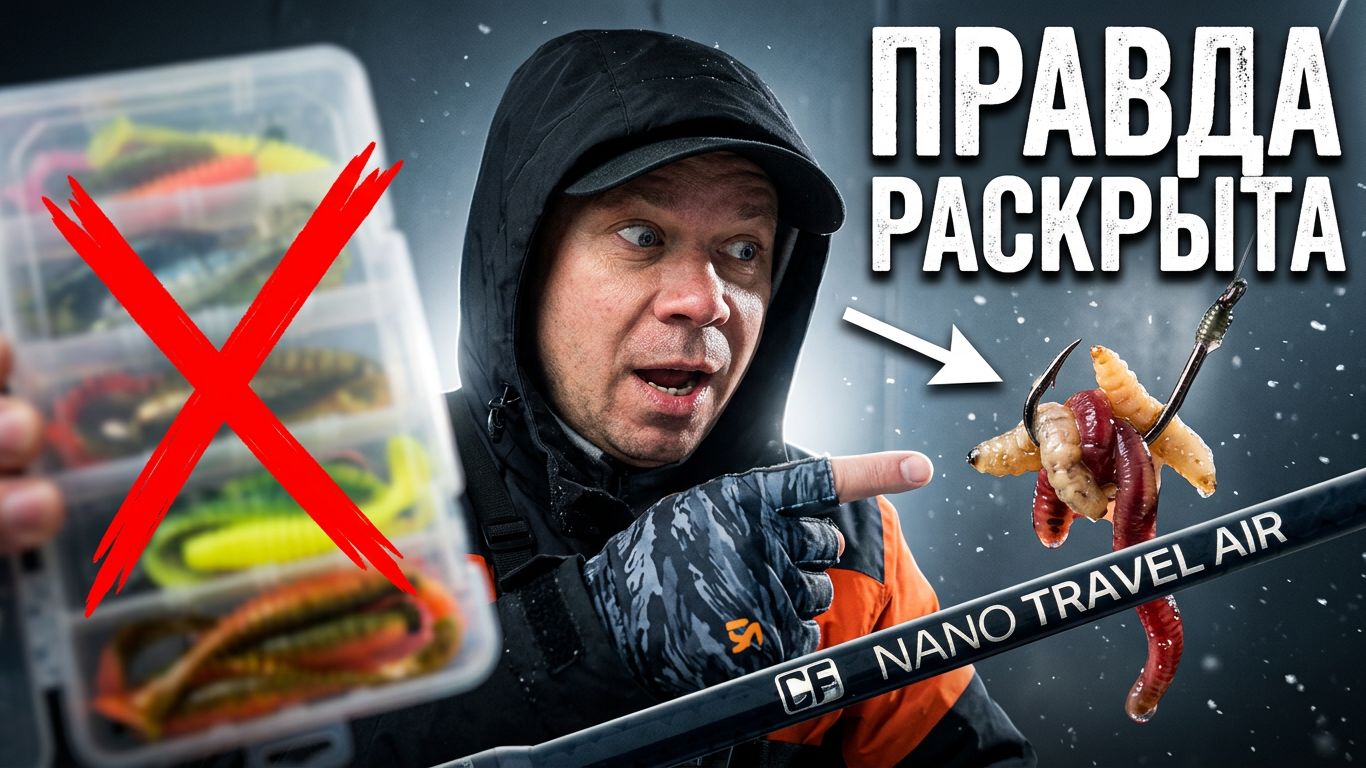 ЧИТ Приманки + СПИННИНГ на ВСЕ случаи жизни! Микроджиг, мормышинг и даже сом! CF Nano Travel AIR