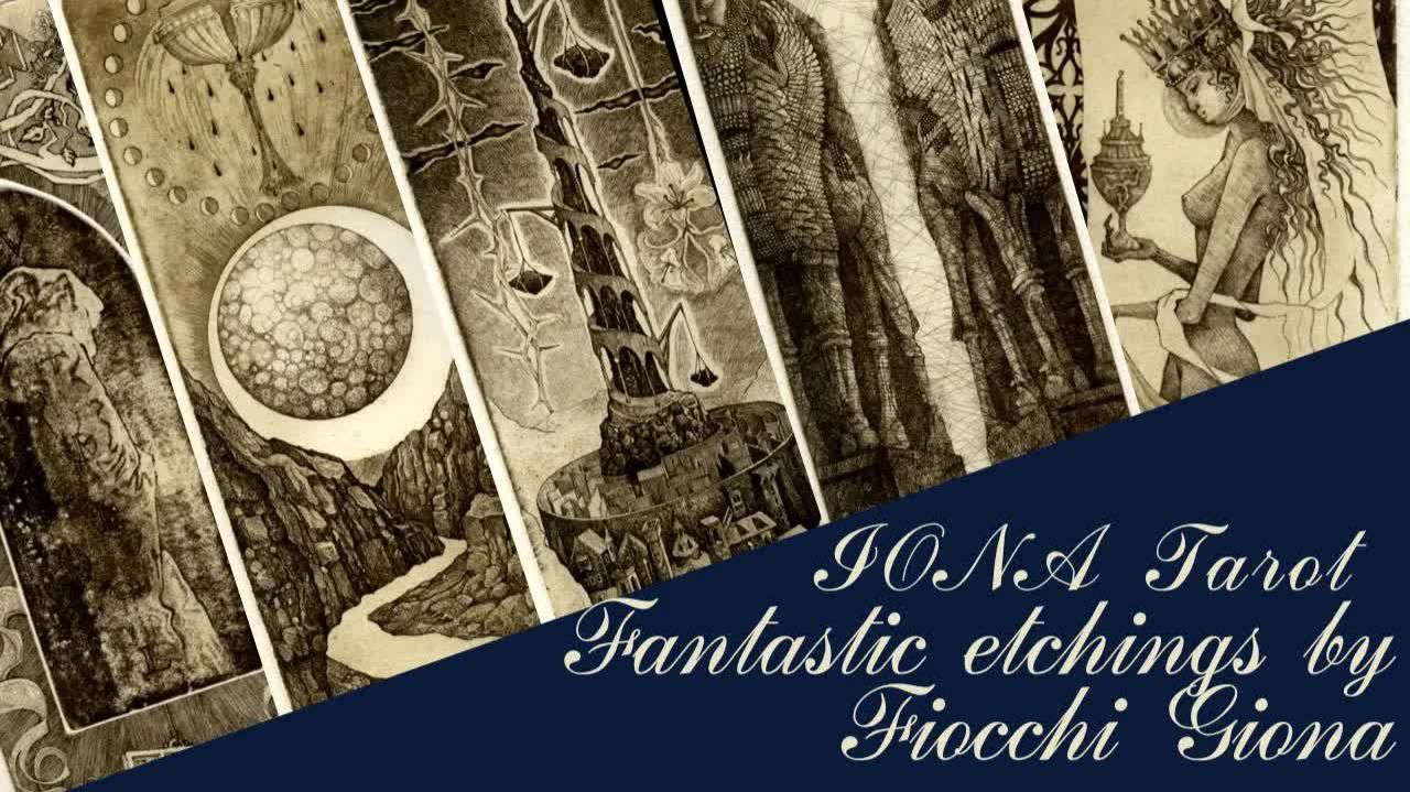 Таро Ионы (IONA Tarot) Мистически красивая и странная колода. Рассказ о колоде и об авторе. Обзор.