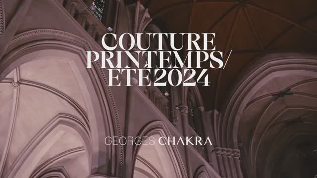 Показ женской коллекции Georges Chakra весна-лето 2024