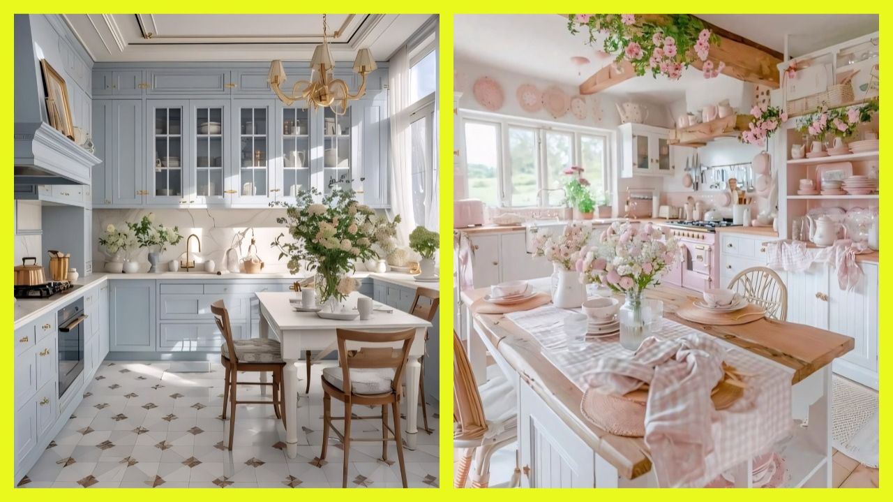 Кухня в пастельных тонах: уют нежности 🌸