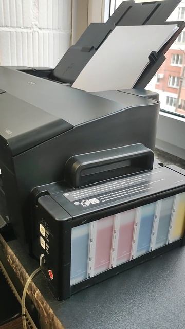 Обзор на принтер Epson L1800