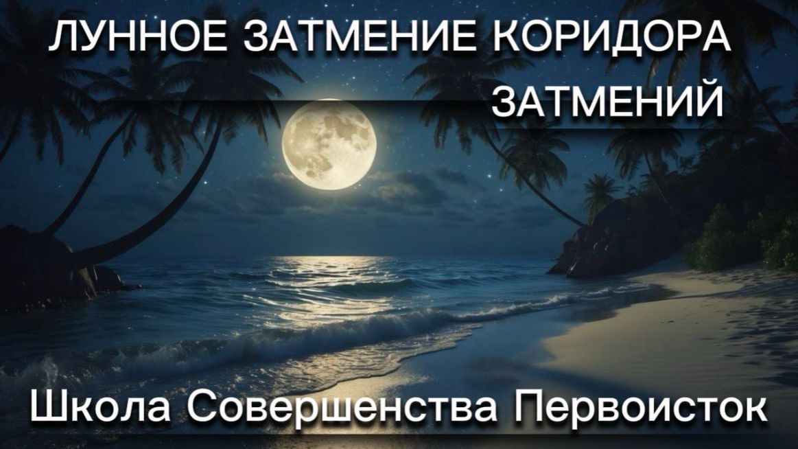 ЛУННОЕ ЗАТМЕНИЕ КОРИДОРА ЗАТМЕНИЙ 03.03.2026