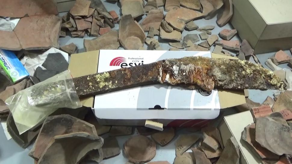 Чересло XIX века из раскопа по улице Макаровского, 56а