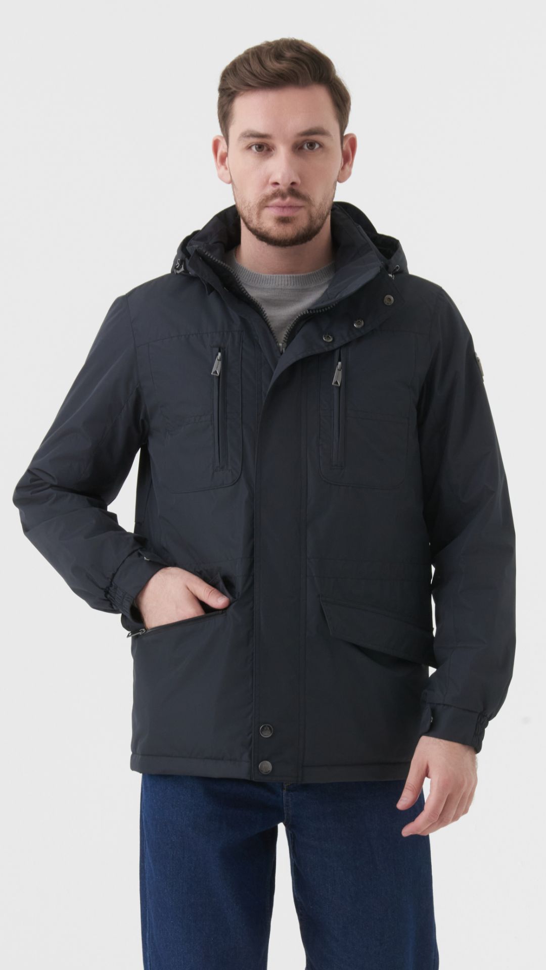 Куртка демисезонная SCANNDI CM29003 черный