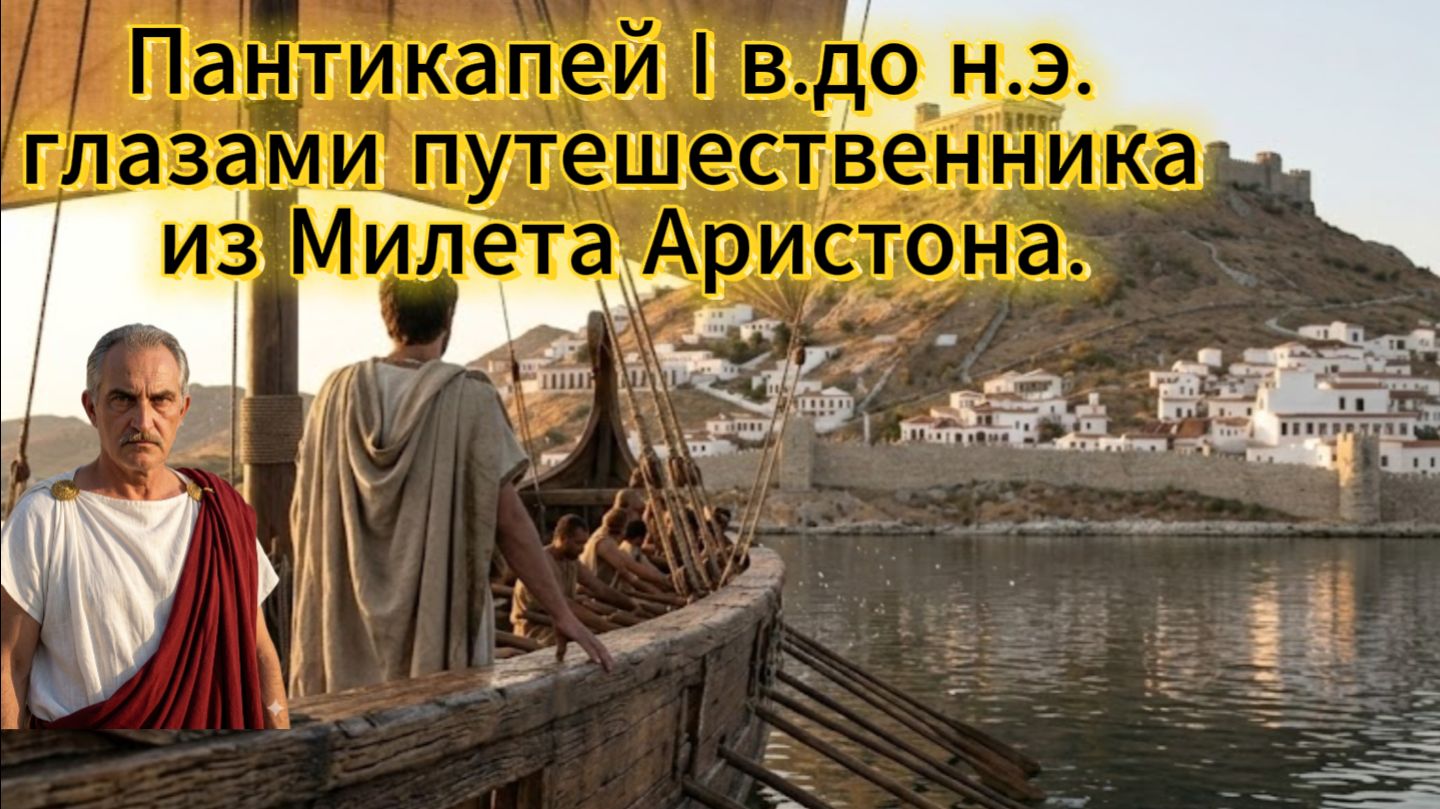 Пантикапей 1 века до н.э. глазами путешественника из Милета, Аристона