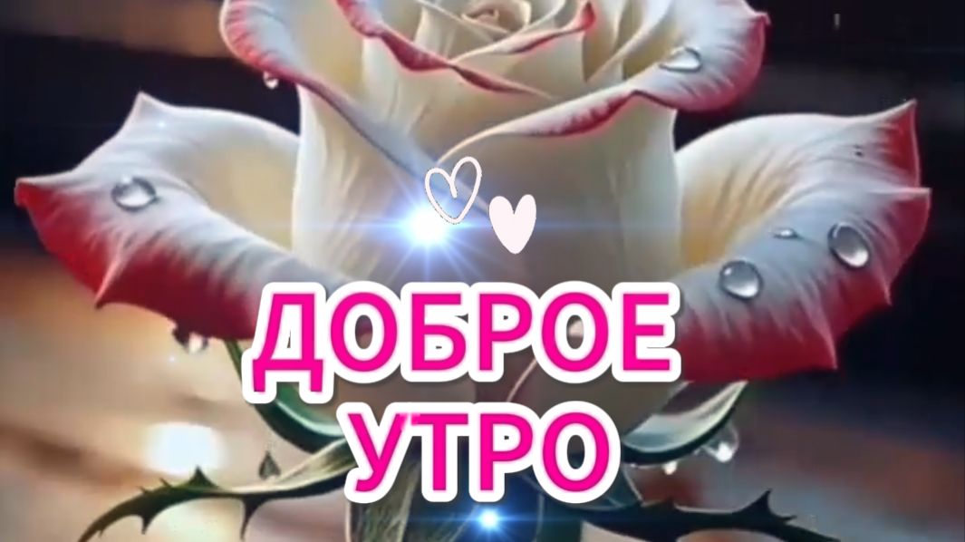 Пожелания добра утром в красивых открытках! 🌼🌅