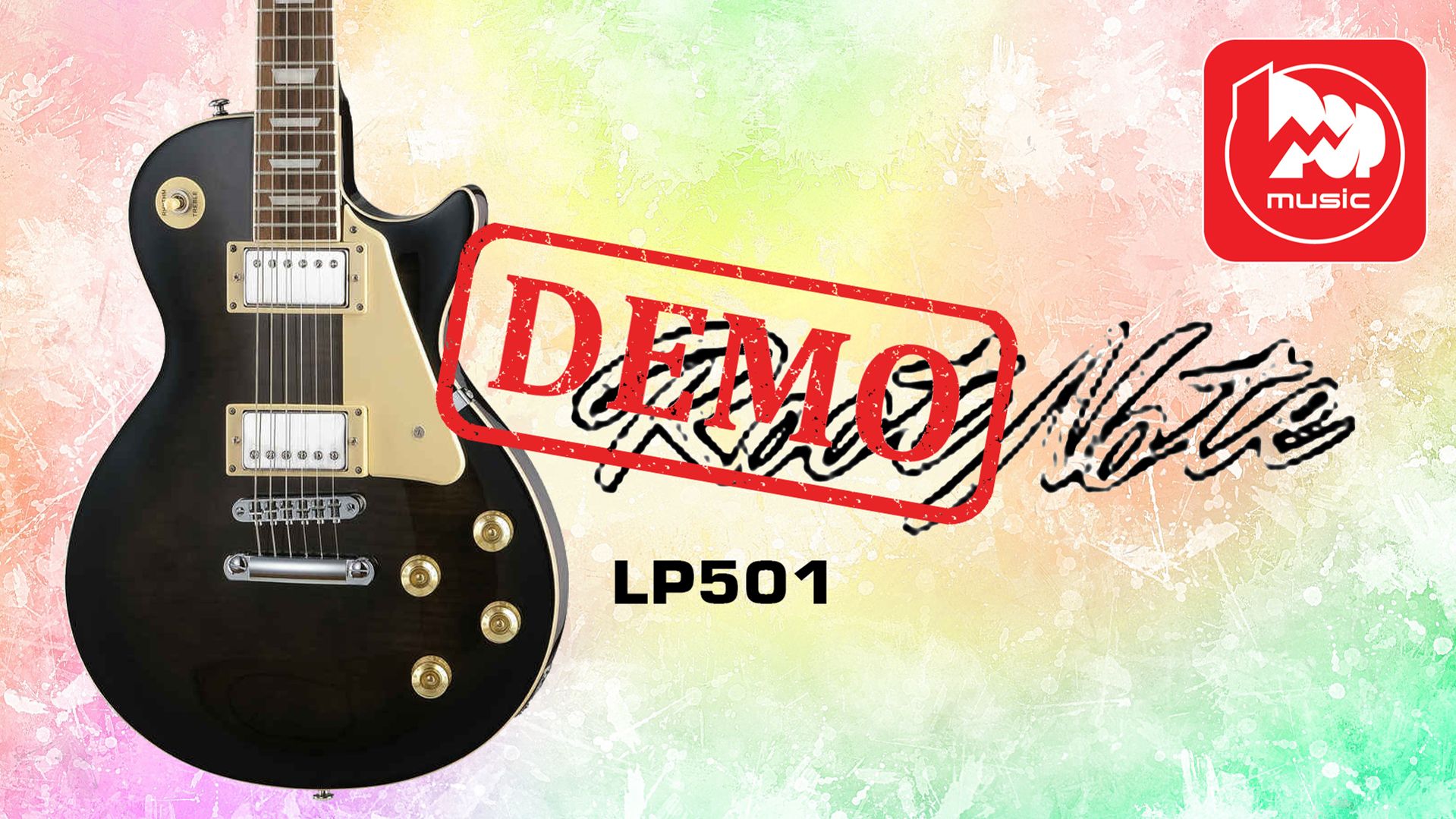 Электрогитара Root Note LP501 - демонстрация звучания