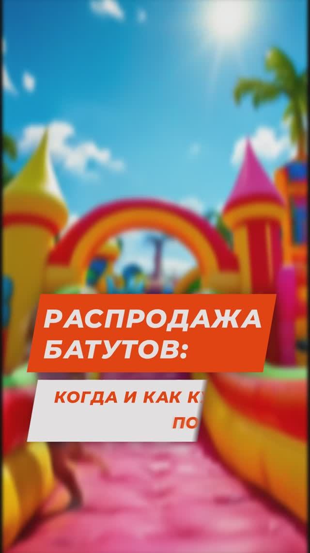 Как купить батут дешевле? Секрет, о котором мало кто знает